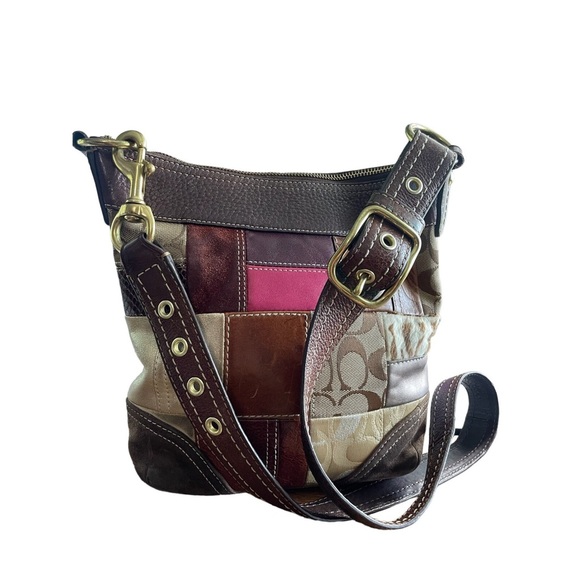 Coach | Bags | Authentic Coach Patchwork Crossbody | Poshmark